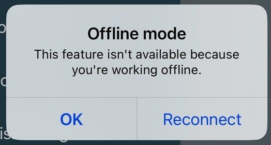 Offline Functionality (App)