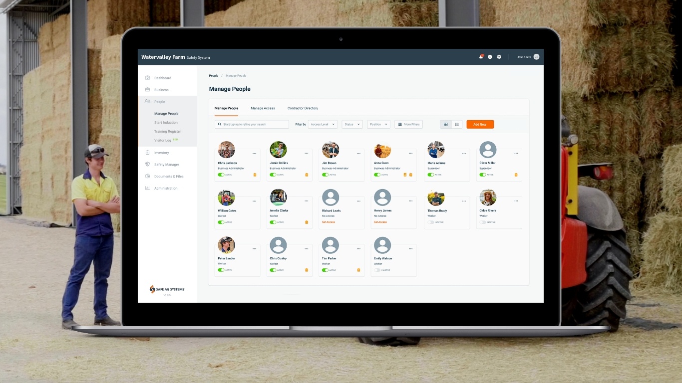 Worker Records | Safe Ag Systems