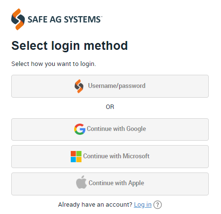 Changing your Login (App)