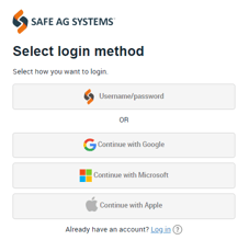 Changing your Login (App)
