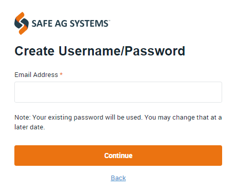 Changing your Login (App)