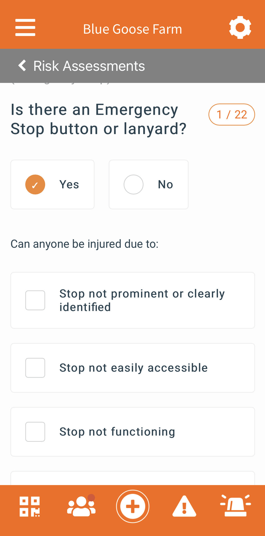 How to use our Risk Assessment Tool