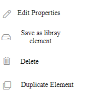 Using Content Elements and Response Elements