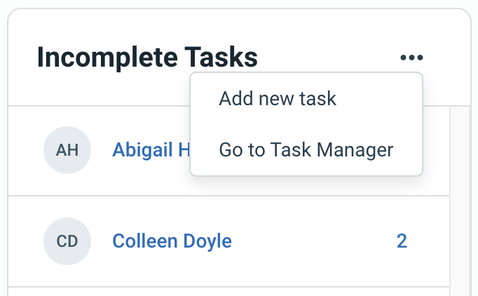 Adding Tasks
