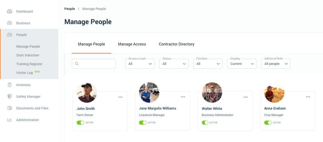 Implementation - Step 4 - Manage People