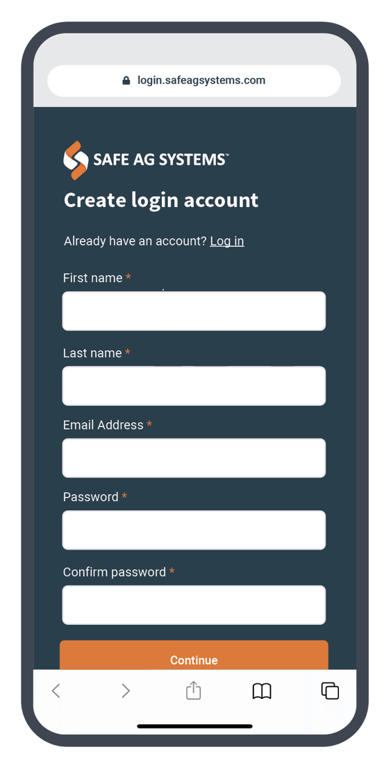 Set-Up Guide - Safe Ag Systems App