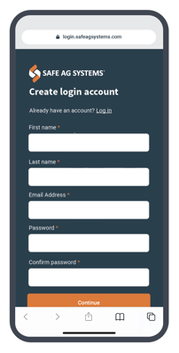 Set-Up Guide - Safe Ag Systems App