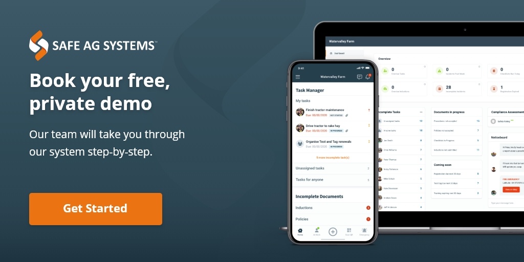 Book a Demo | Safe Ag Systems