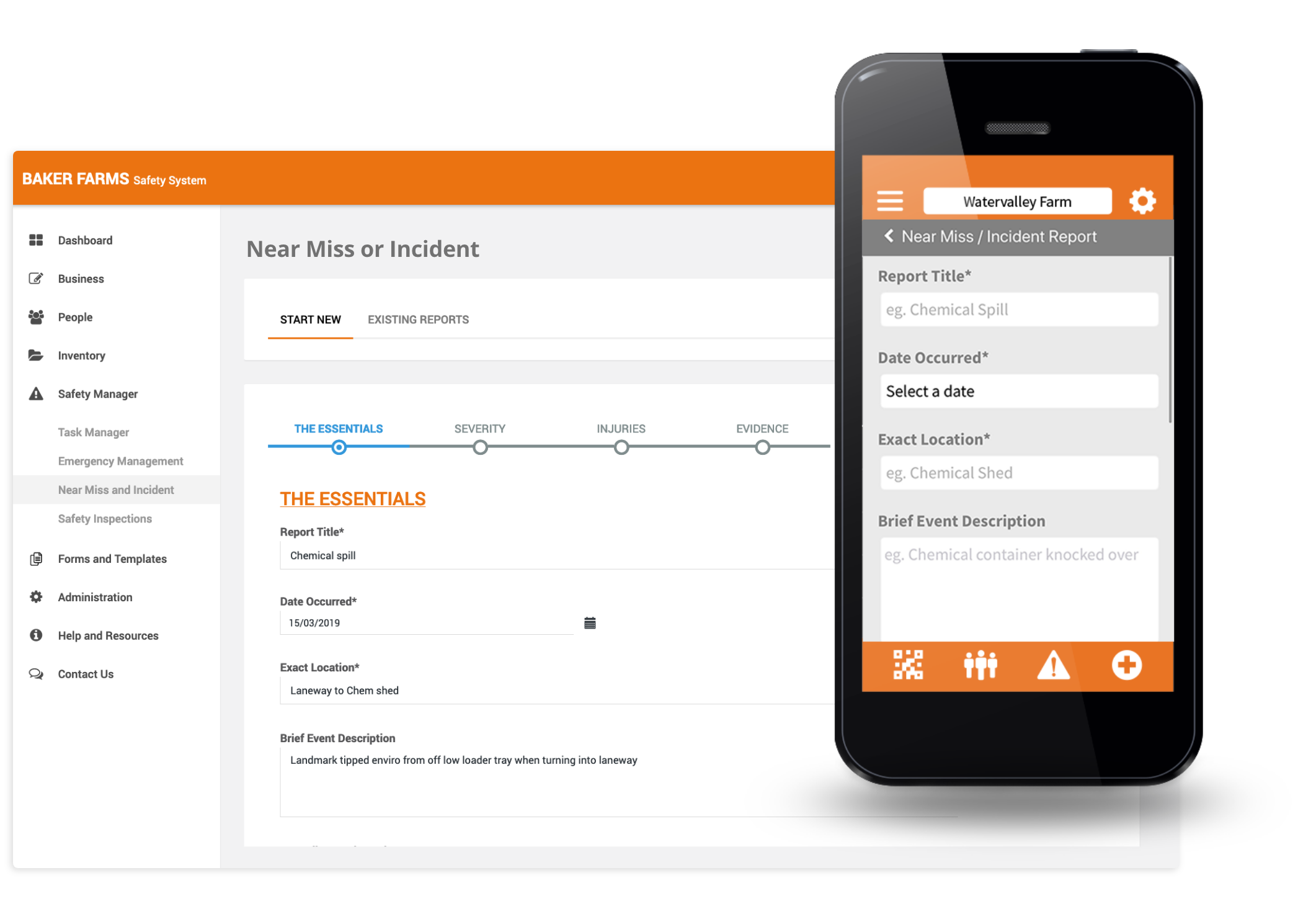 Near Miss and Incident Reporting – Safe Ag Systems