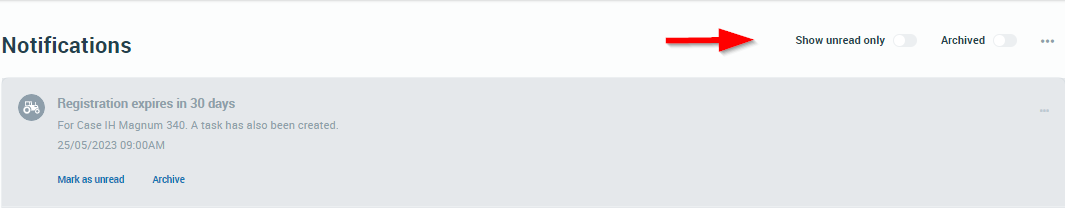 Notifications - Desktop